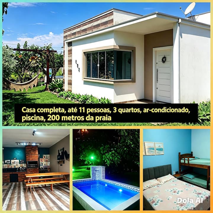 Casa Canto Grande_3 Bedrooms_swimming Pool_200 Meters From The Beach - Bombinhas