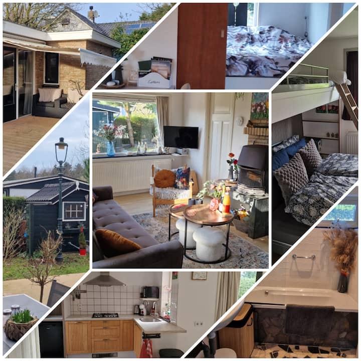Bungalow Duinzicht Noordwijk (Openhaard & Ligbad) - Lisse