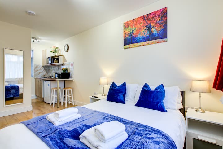 London Bright Cosy Studio & Free Parking - Chingford