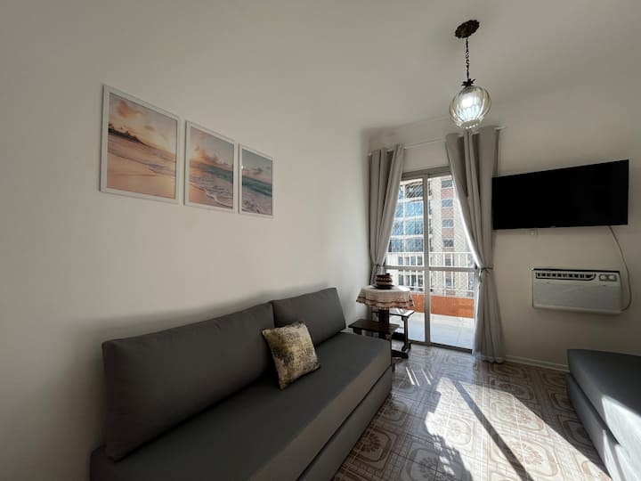 Varanda Ar-condicionado 50m Da Praia Pitangueiras - Guarujá