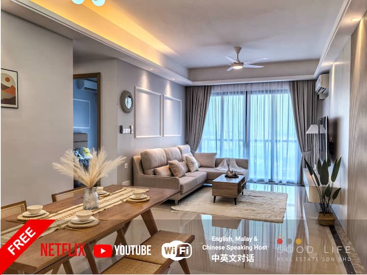 R&f Princess Cove 3br, Sea View, Jb Ciq, Spacious - Yishun