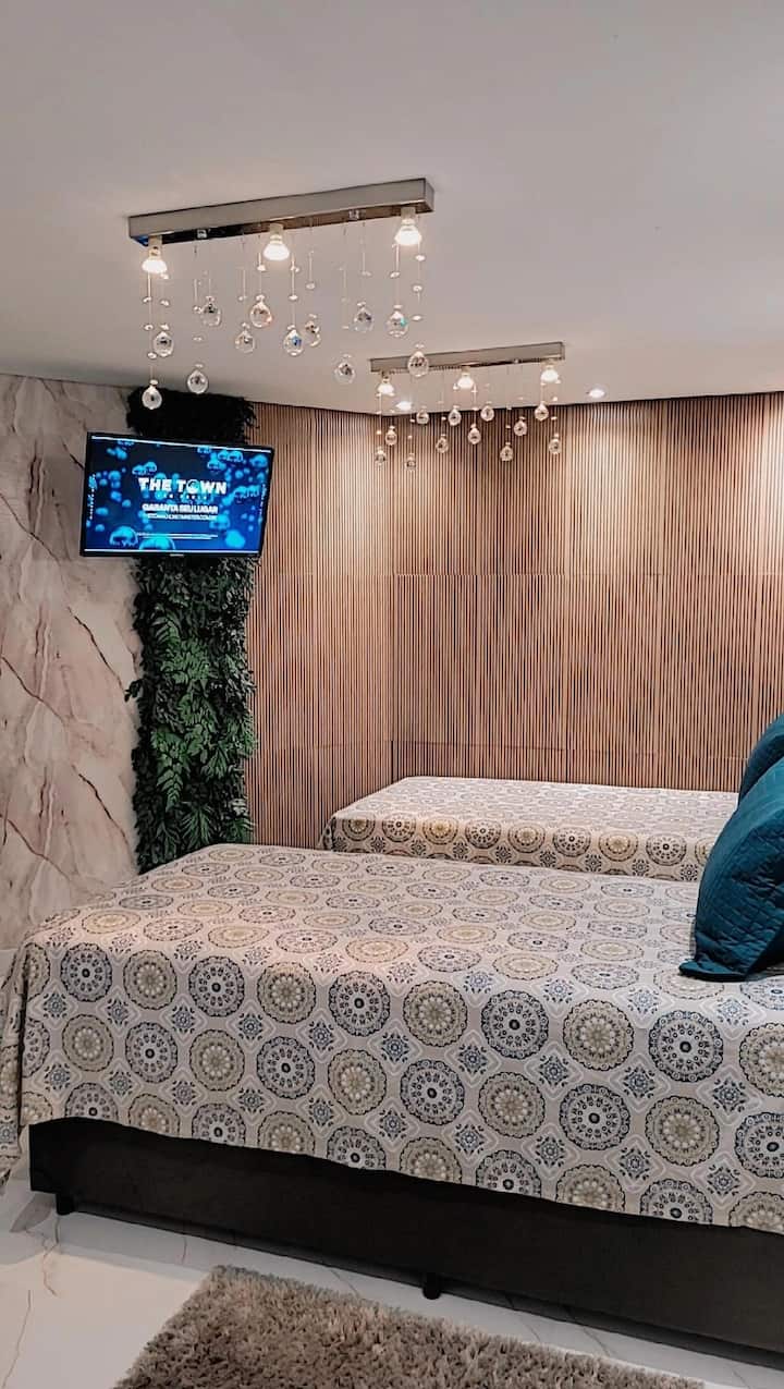 Quarto , Banheiro -Privativo Próximo Airport Cgh - São Paulo