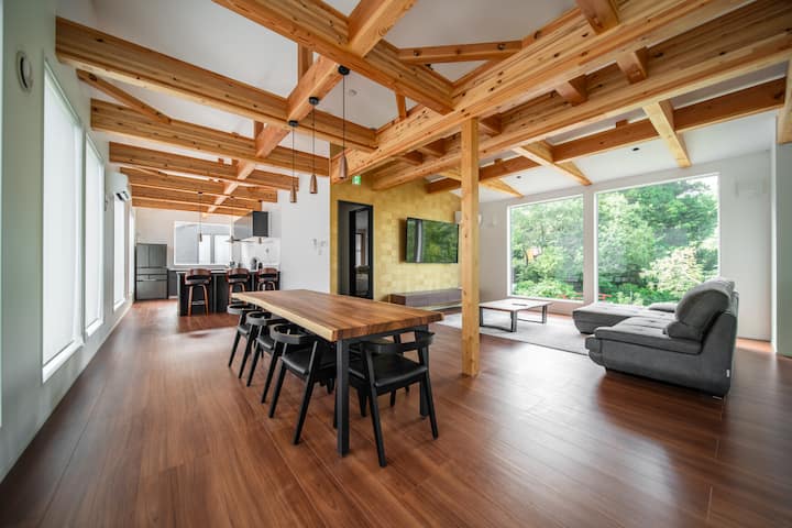 Villa 6 Newly Built Ski-in/ski-out Jacuzzi & Sauna - Hakuba