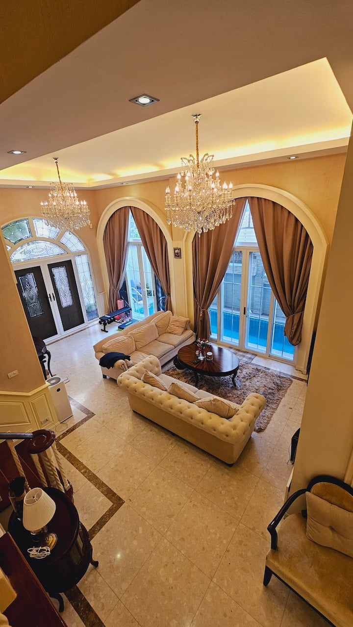 Downtown Private Luxury500sqm Jacuzzi&pool Mansion - Bangkok