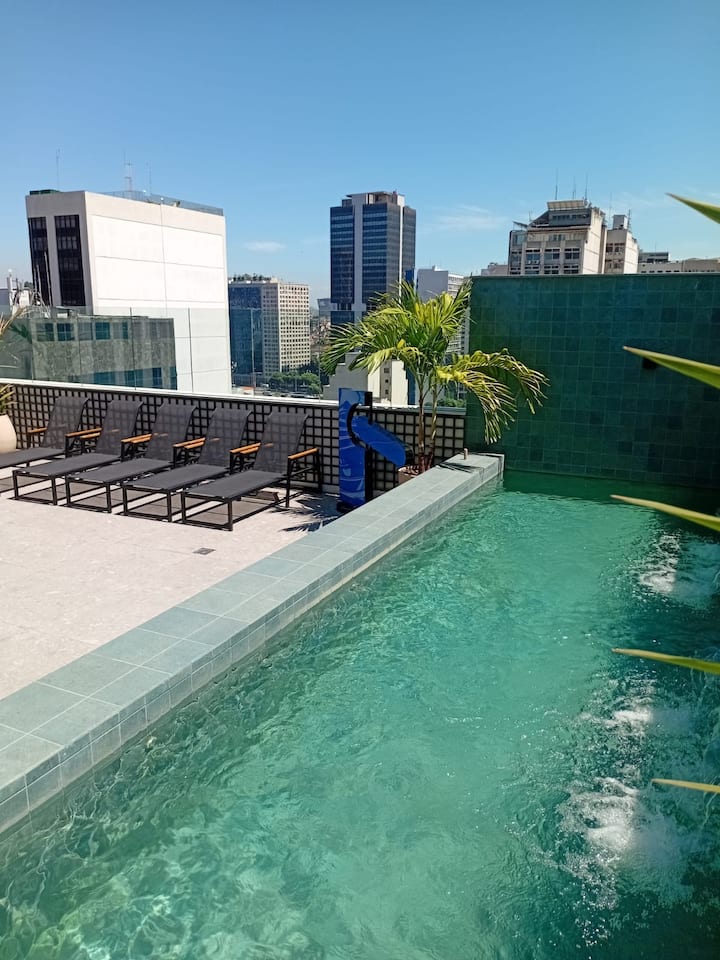 Centro - Studio Colombo Confeitaria (Com Piscina) - Rio de Janeiro