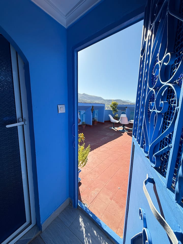Chambre Avec Vue Et Terrasse - Chefchaouen