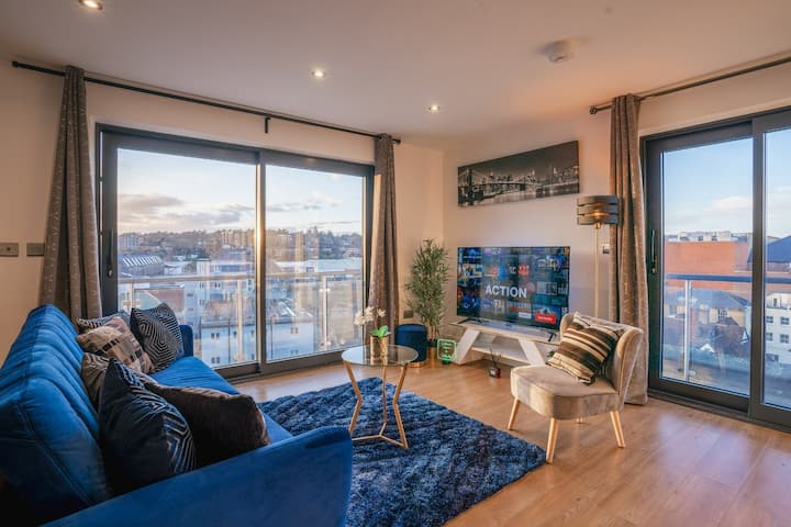 Rooftop Terrace Flat In Maidstone Town Center - 梅德斯通