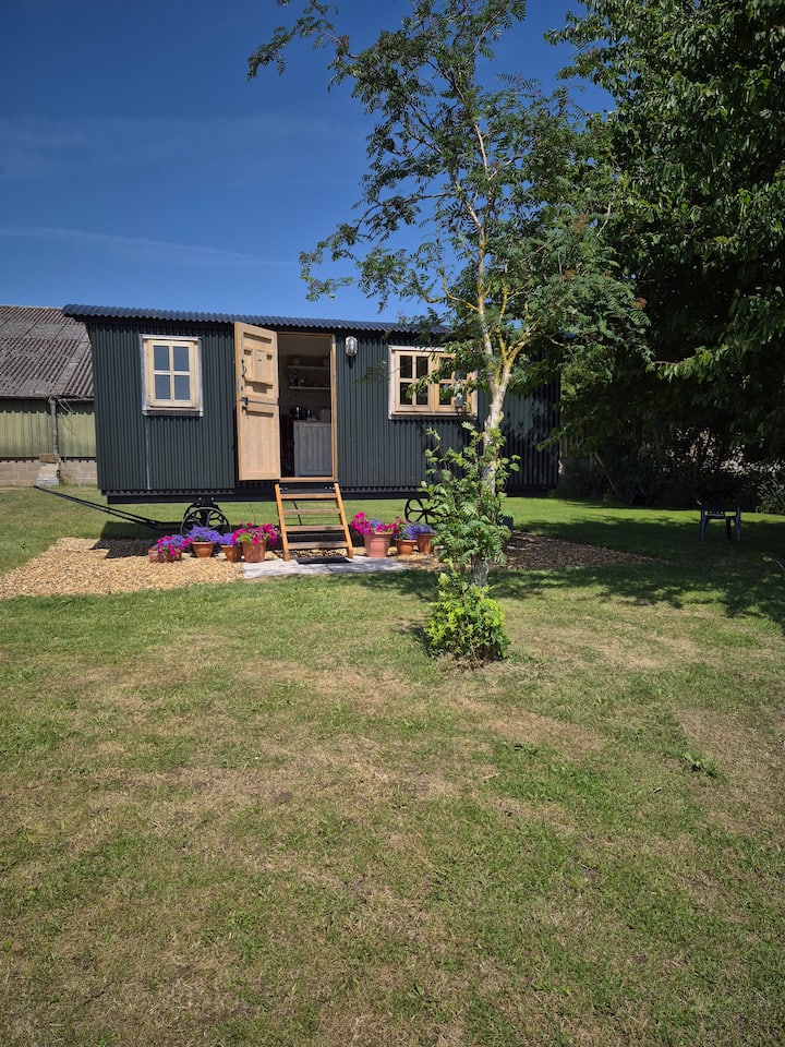 Scenic Shepherd’s Hut Retreat (Plankbridge) - Essex