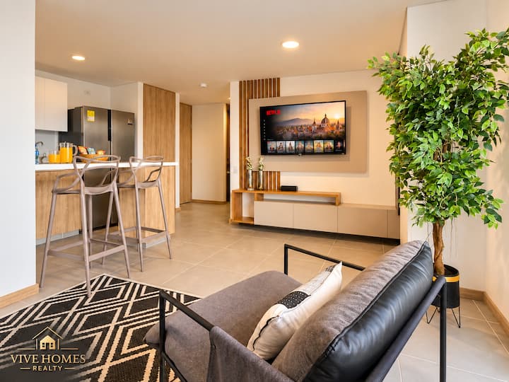 Sabaneta: 2 Bedrooms, Balcony And Pool - Itagüi