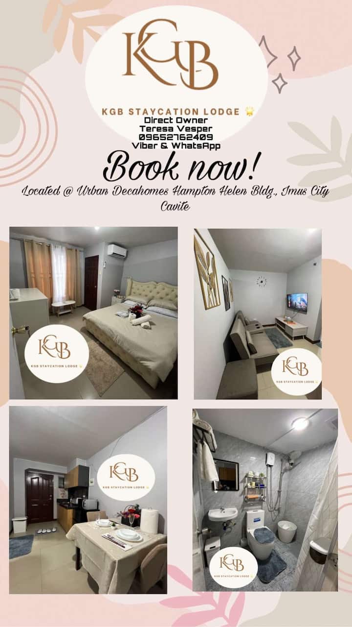 Kgb Staycation Lodge - Imus