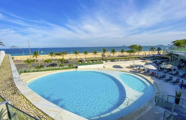 Lindo Flat Em Frente A Praia De São Conrado - Rio de Janeiro