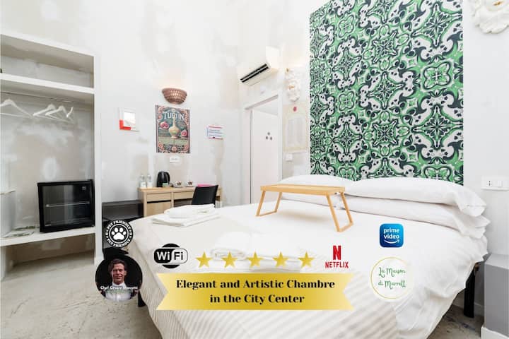 [Centro] Chambre Victoria - By Chef Marretti - Turijn