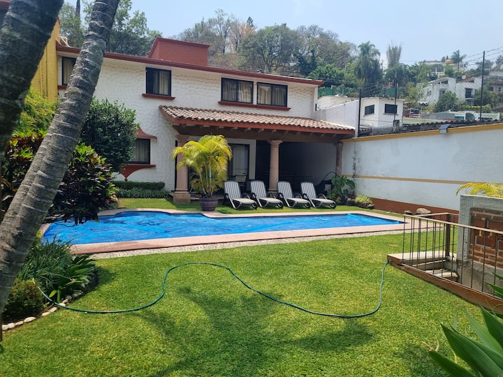 Casa Fracc La Cañada Con Alberca Climatizada - Cuernavaca