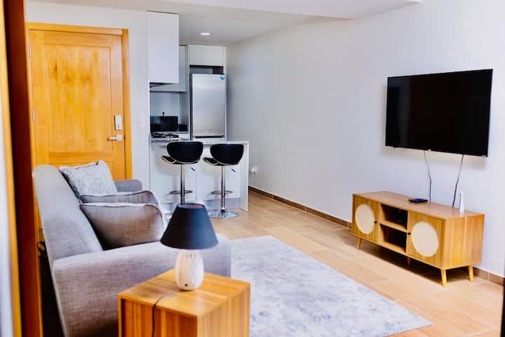 Modern 1br Apartment, 3 Min Walk To Un Near Beach - Praia