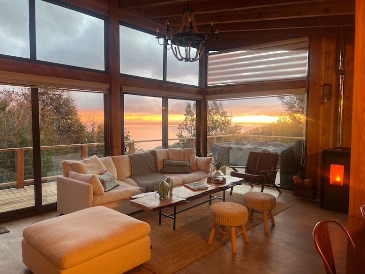 Casa Vista Privilegiada. Condominio Rio Plata - Pucón