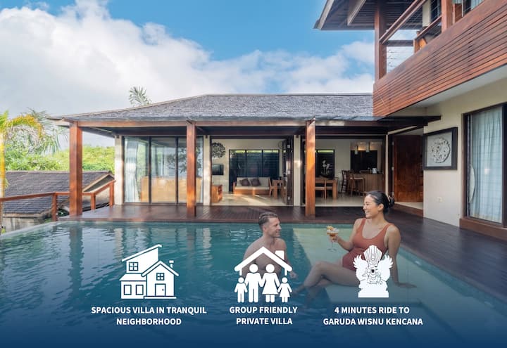 Charming Tropical Soul Escape With Pool In Ungasan - Jimbaran