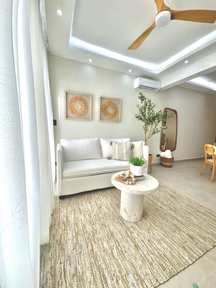 Vista Cana 1br Jacuzzi Privado+patio+piscina+gym - Punta Cana