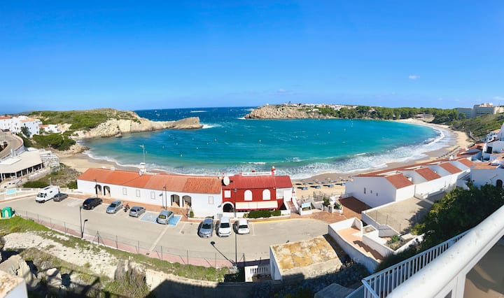 Atractivo Apto Con Piscina A 250 Mt Del Mar - Menorca