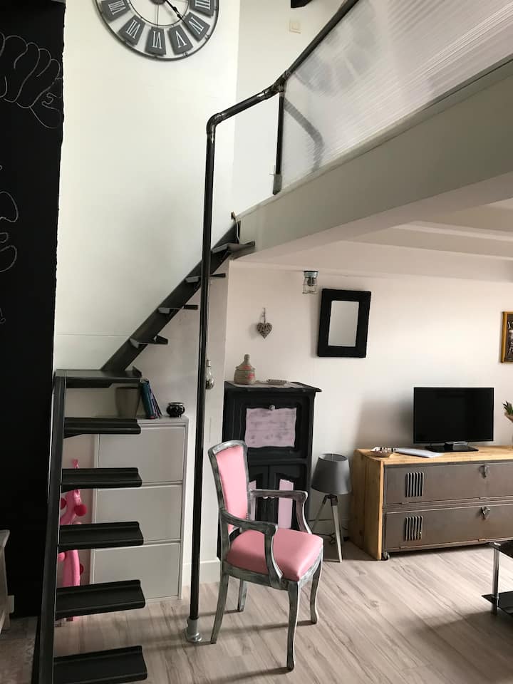 Mezzanine Donnant Sur Salon - Cannes