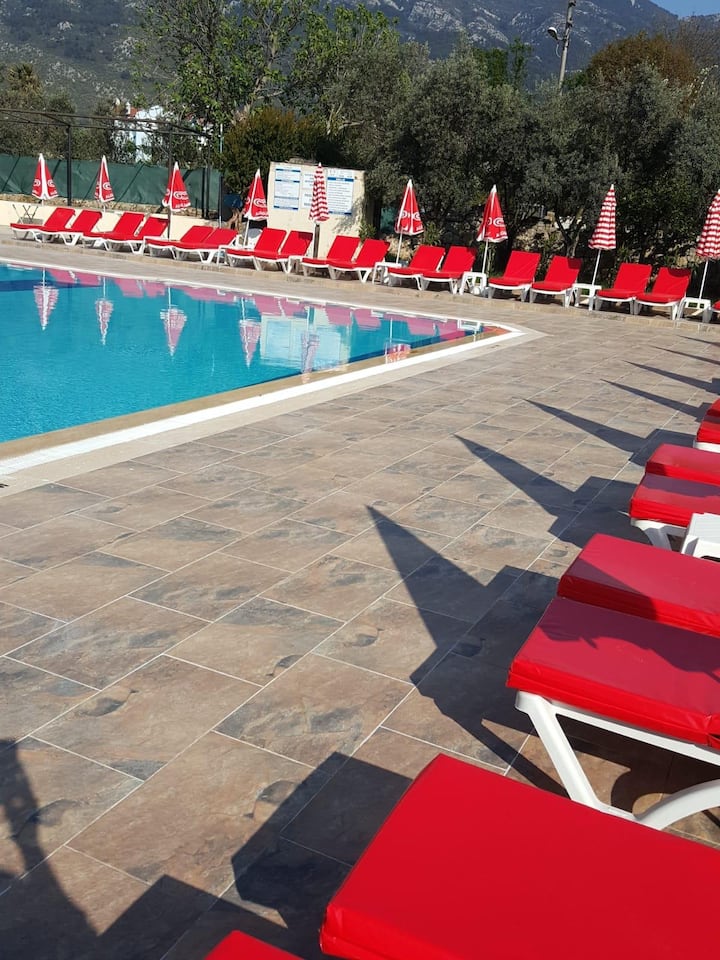 Spacious 2 Bedroom Duplex Hisarönü Apartment. - Ölüdeniz