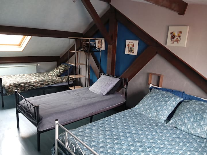 12 Voyageurs Lourdes Clims Spacieux Duplex - Lourdes