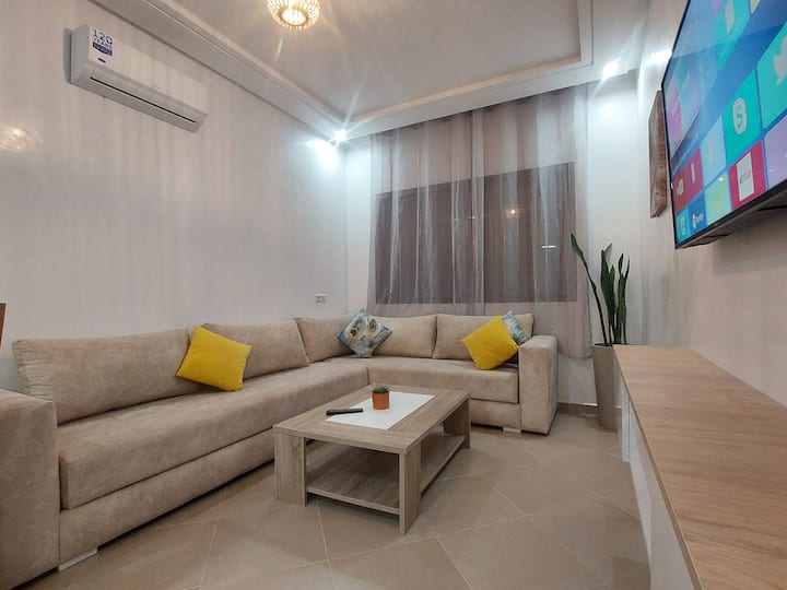 Appartement Ensoleillé Vue Mer Avec Piscine - Morocco