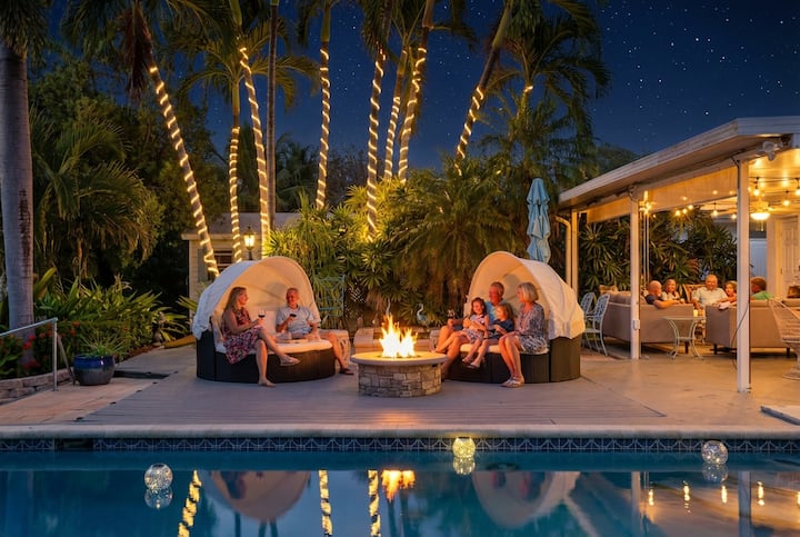 Palm Beach - Hot Tub & Fire Pit Under The Stars - The Bahamas