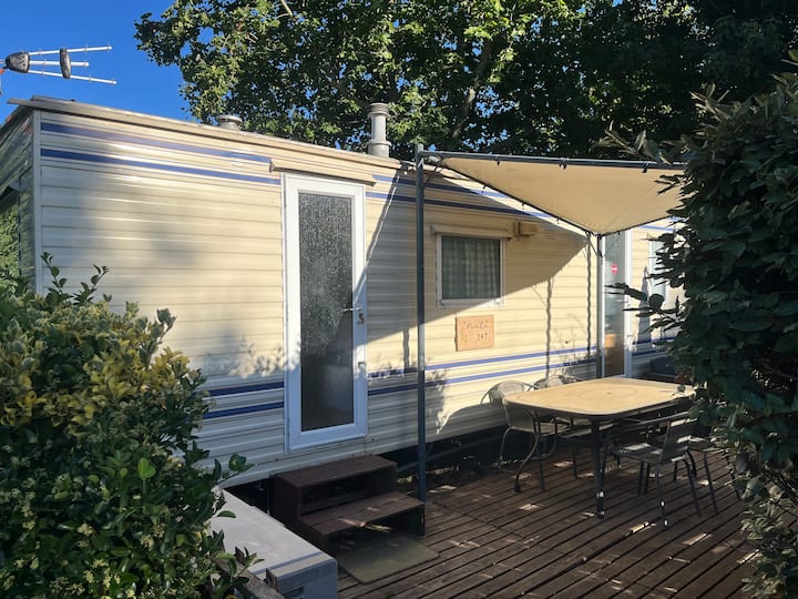 Mobil Home Dans Cadre Verdoyant - Argelès-sur-Mer