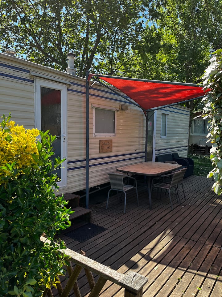 Mobil Home Dans Cadre Verdoyant - Argelès-sur-Mer