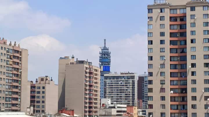 Departamento Estudio A Pasos Del Metro - Santiago (Chile)