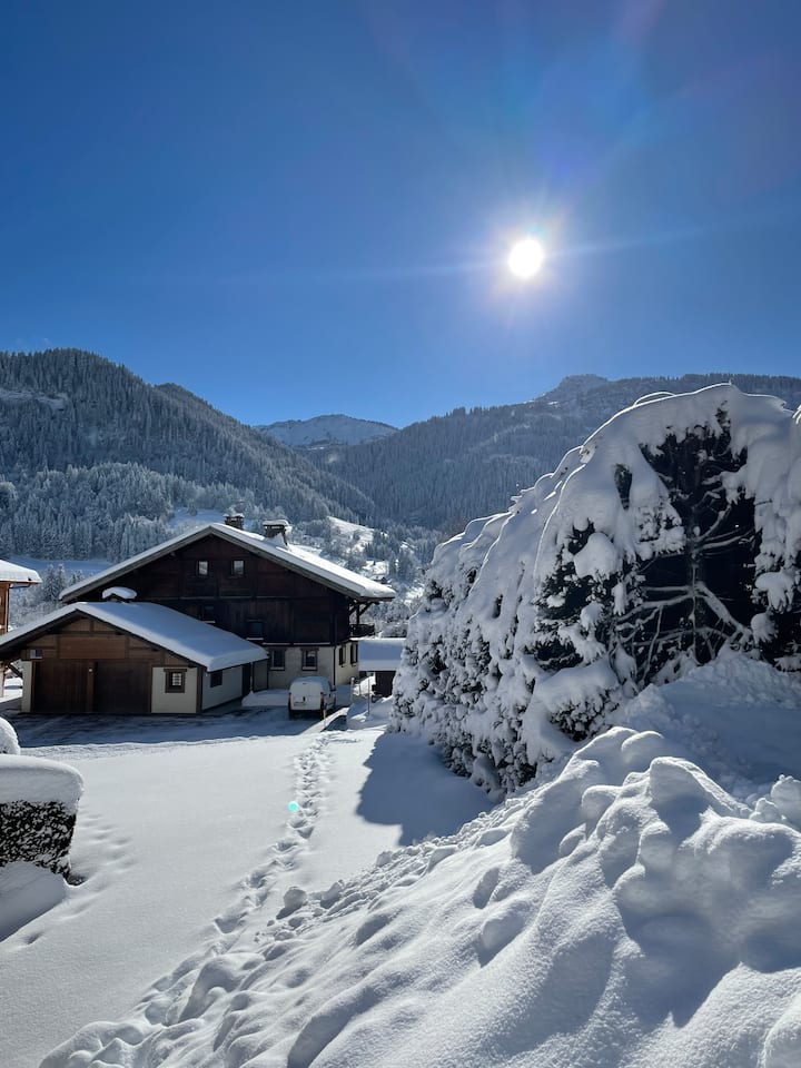 Vacances Ski, Chalet Duplex, 7-9 Personnes. Megeve - Notre-Dame-de-Bellecombe