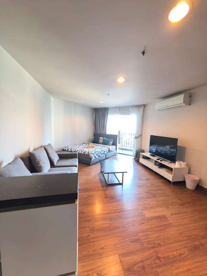 Rama9/jodd夜市/rca/辉煌夜市/五星级豪华公寓2bedroom/提供接机服务 - Bangkok