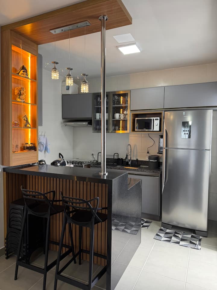 Ap Bela Vista, 2/4, Ar, 3 Minutos Da Praia,garagem - Porto Seguro