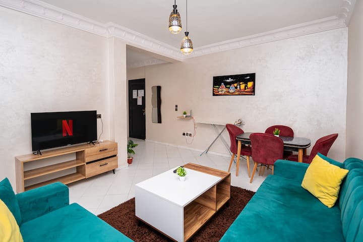 Mesk Lile Residence Playa Malabata - Wifi 200m - Tangier