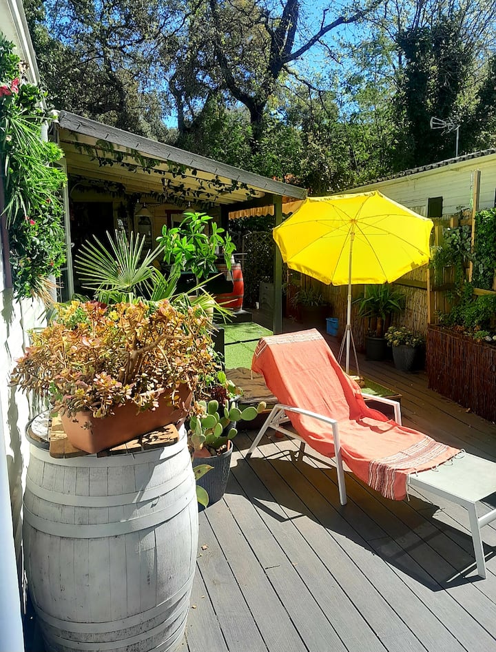 Charmant Mobil-home 40m2  Parc 4* Golfe St-tropez - Saint-Tropez