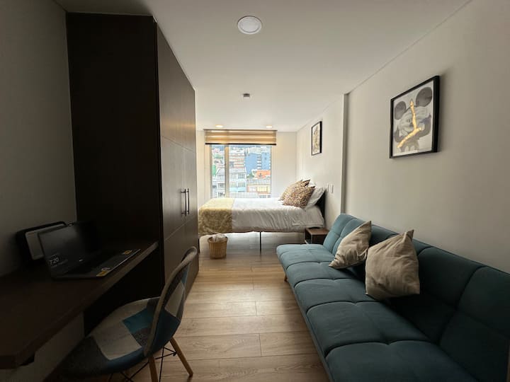 Acogedor Loft Chapinero | Movistar Arena, Campin. - Restrepo