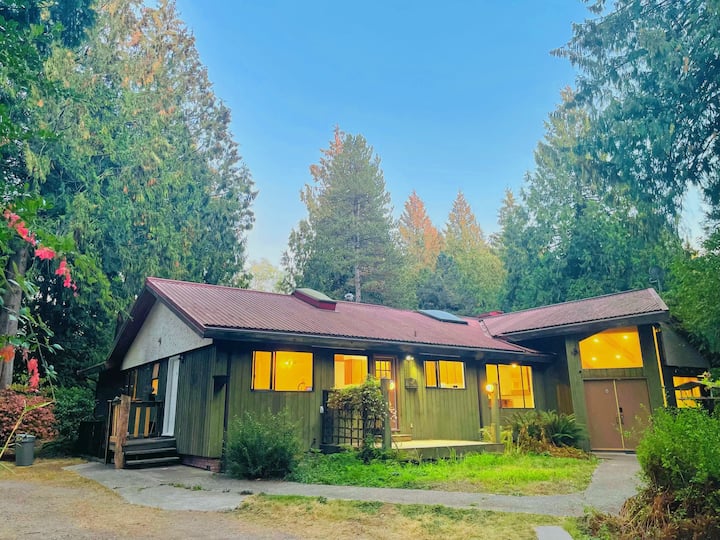 Forest Hideaway: Cozy 3br Cabin On 9 Acres - Langley