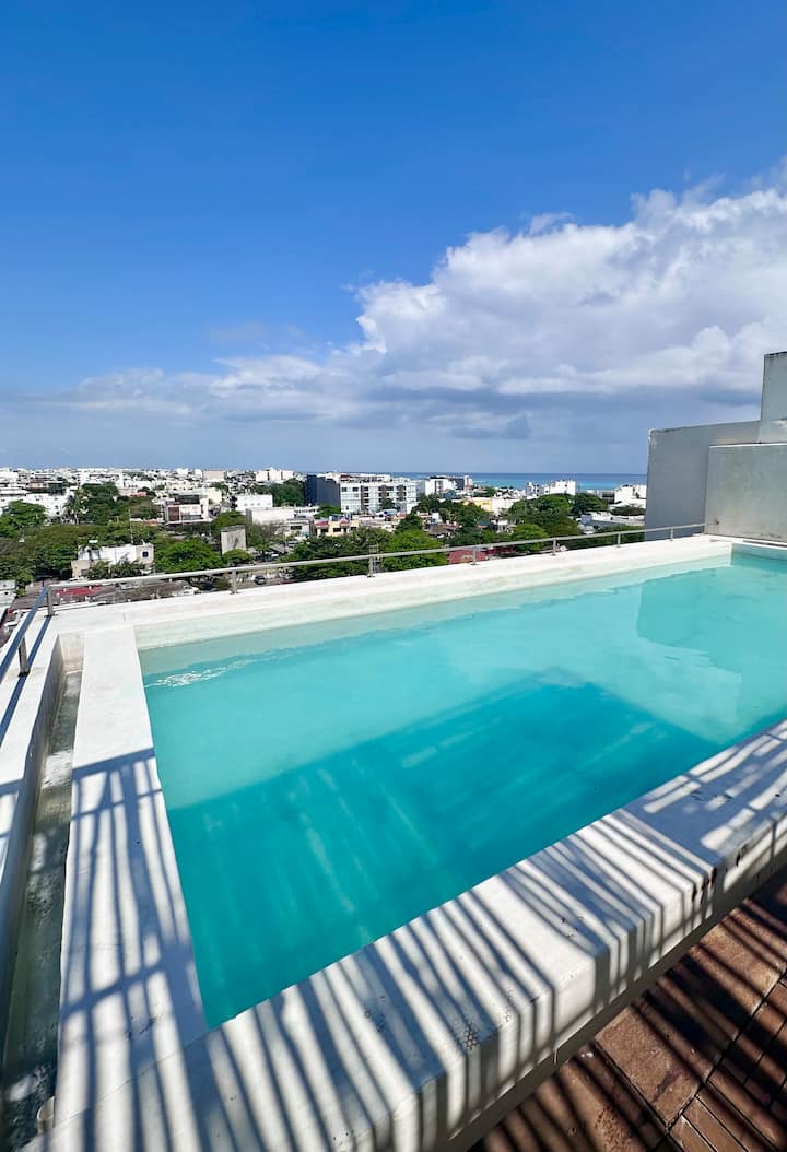 Estudio A Solo Unos Paso Del Ferry Y La Playa. - Playa del Carmen