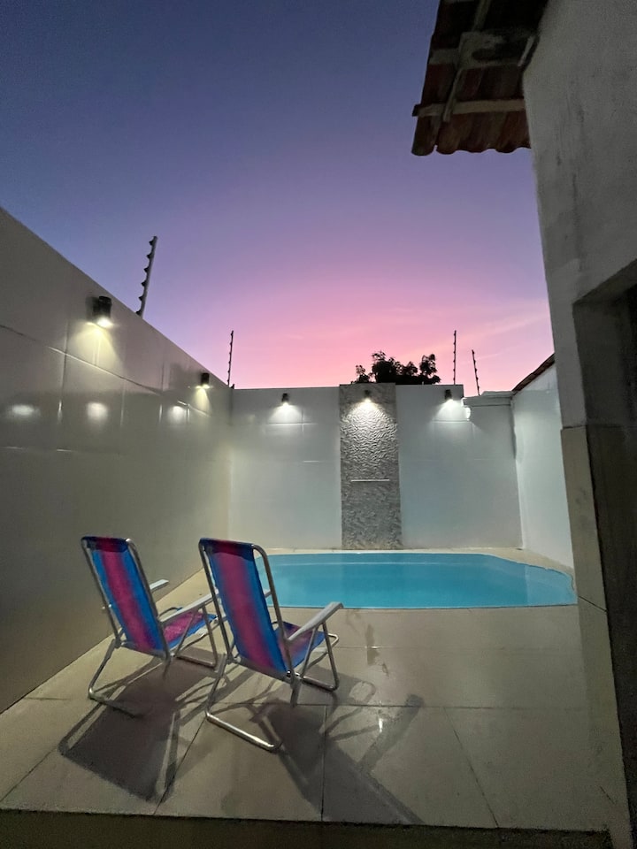 Casa Aconchegante Com Piscina. - Alagoas (estado)