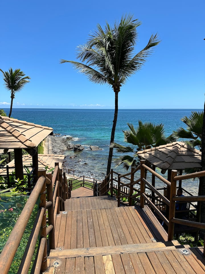 Cobertura, Com Piscina! Acesso Direto à Praia! - Barra