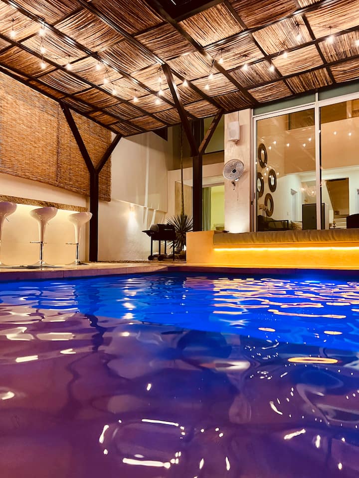 Casa Lujo Cascada | Vista Lago Teques - Tequesquitengo