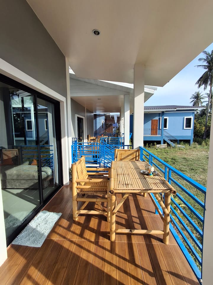 5 Mins From Zen Beach | 100% Premium Cotton Sheets - Koh Samui