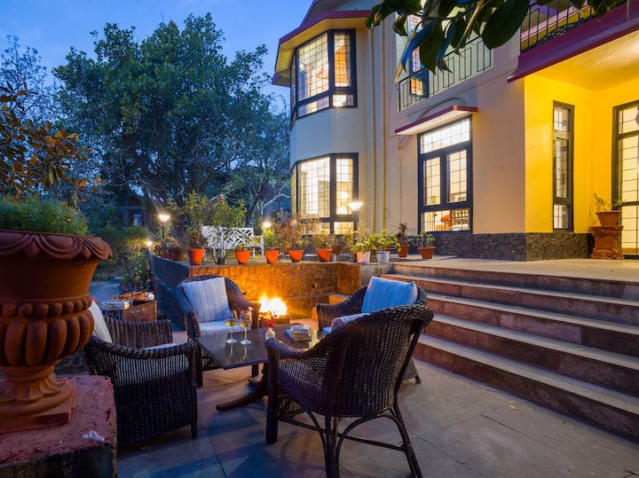 4-bhk Hideaway W/ Gazebo & Terrace By Bhimtal Lake - Bhimtal