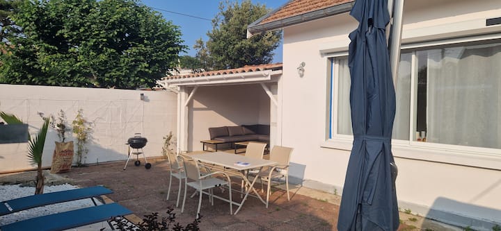 Maison 1 Chambre - Jardin – Plage & Centre à Pied - Soulac-sur-Mer