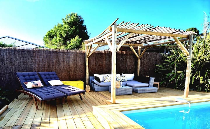 Villa De Charme Spa - Piscine - Etang - Saint-Hilaire-de-Riez