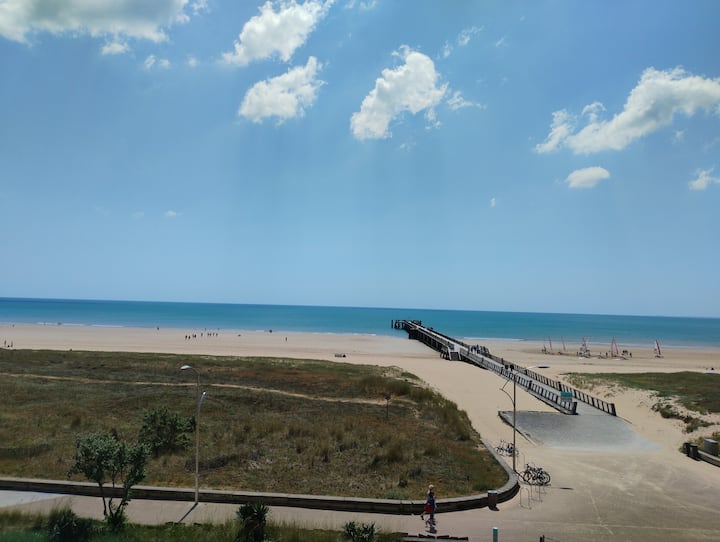 Studio Face Mer 4 Personnes Vue Estacade - Saint-Jean-de-Monts