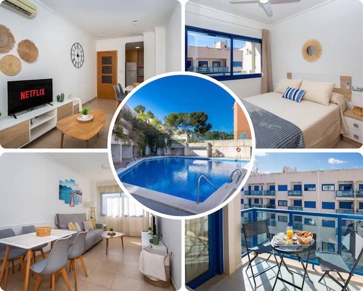 Apto 1hab|parking & Terraza |10minaeropuerto - Alicante