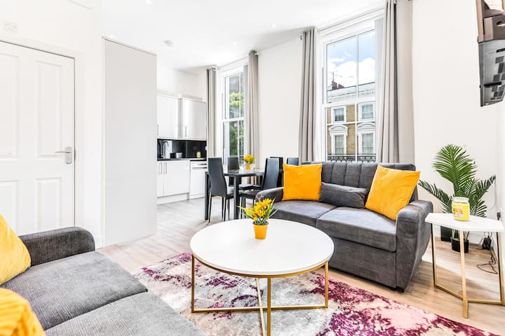 Air Conditioned Holland Park 2br - Sleeps Up To 9 - London