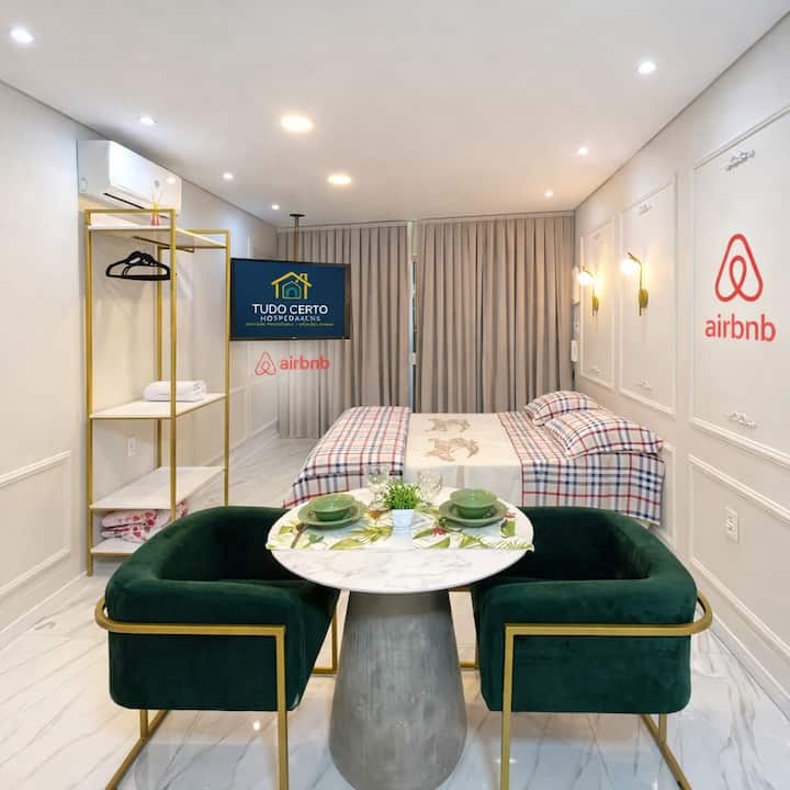 Loft Novo Luxo Em Gaspar-1 Vaga+wifi+3km Blumenau. - Gaspar