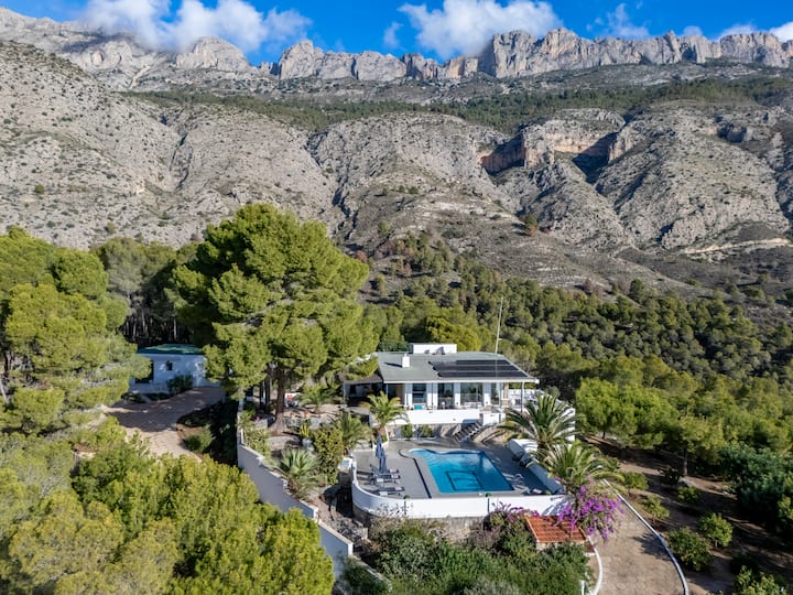 Domaine Du Kognak * Vue Mer Et Montagne * Piscine - Altea